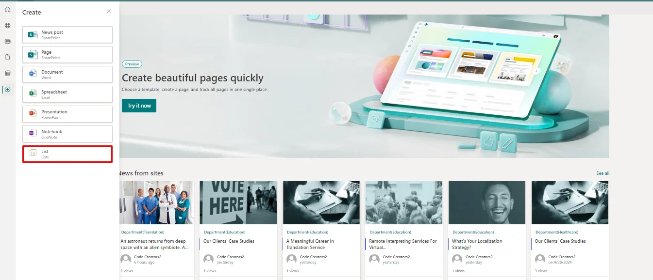 How to Create a SharePoint List? A Step-by-Step Guide Code Creators