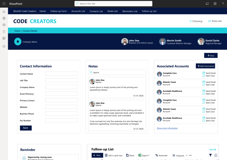 The Future of CRM: How SharePoint SPFx Tool is Revolutionizing Customer Relationship Management ...