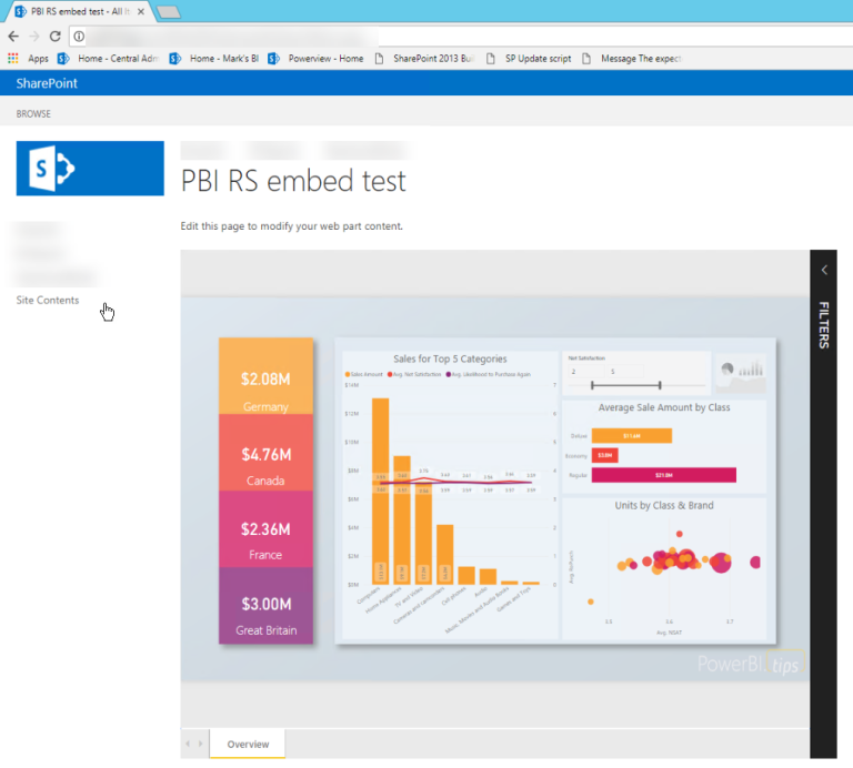 Power BI Embedded in SharePoint - Transforming Reports into Actionable Workspaces