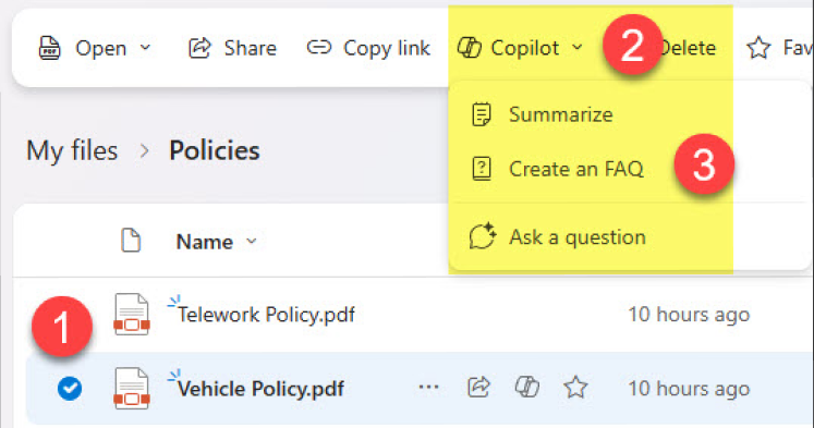 New FAQ Web Part in SharePoint: Copilot-Based Content Curation